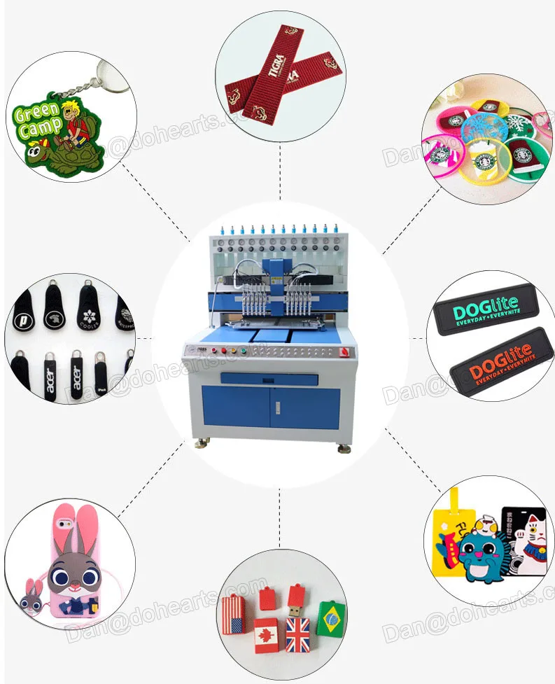 Liquid Pvc Automatic Dripping Machine/dispensing Machine - Buy Pvc ...