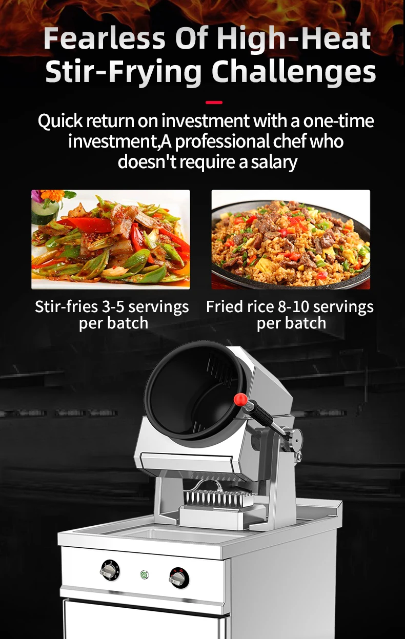 Intelligent Cooking Robot - High Productivity Wok Machine