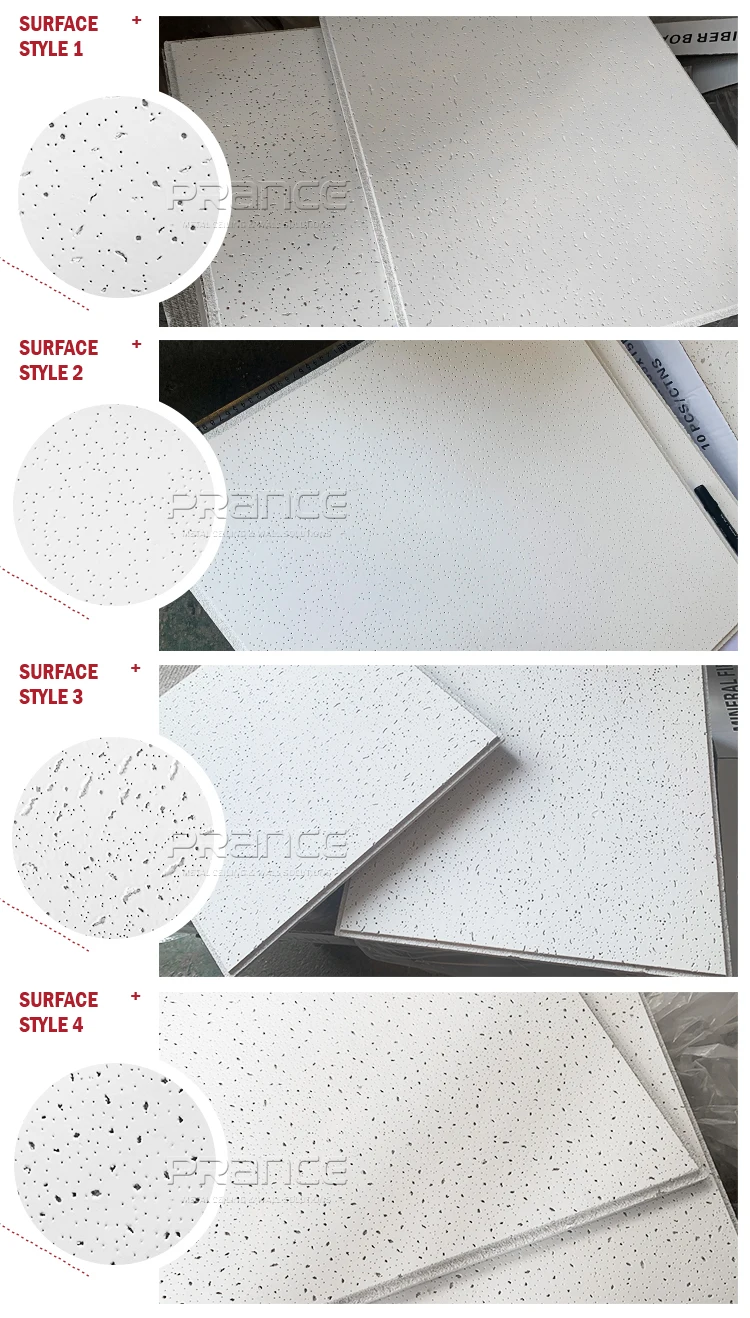 Mineral Fiber Acoustical Ceiling Tiles for Suspended Ceilings ...