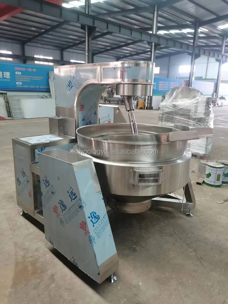 Application Of 100 - 500l Automatic Planet Agitator In Frying,Cooking ...