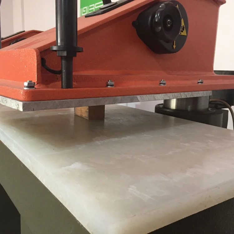 China Shoes Machine Making Manufacturer Hydraulic Swing Arm Clicker ...