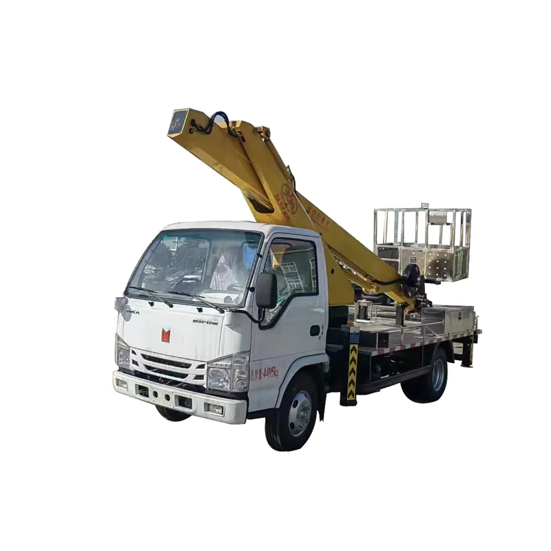 Isuzu Single Row Telescopic Arm High-altitude Operation Vehicle - Buy ...