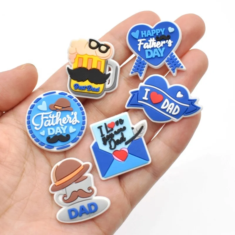 Happy Father's Day Croc Charms I Love Dad Vibes Croc Shoe Charms ...