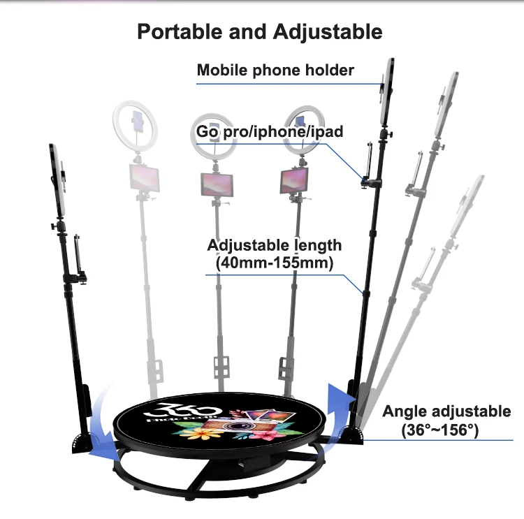 Selfie Station Photobooth 360 Degree Photo Booth Pieces Photo Booth ...