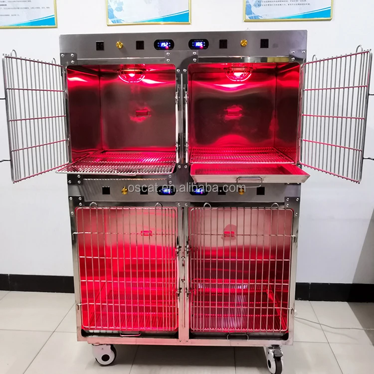 Oscat Eur Pet Mt 304 Stainless Steel Veterinary Animal Icu Treatment ...