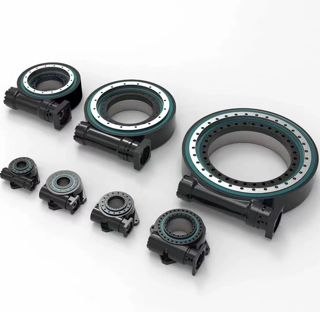 Hollow Shaft Rotary Table Rotary Gearbox Actuator Hollow Rotating ...