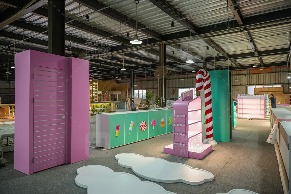 Custom Candy Shop Display Racks - Eye-Catching Solutions