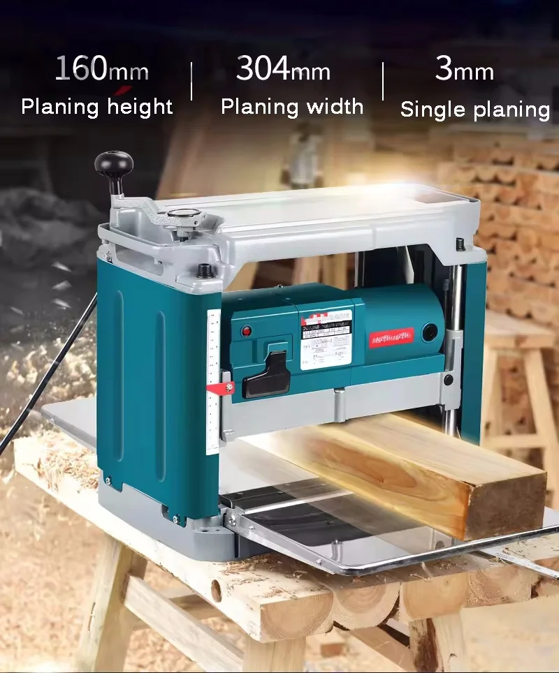 High Power Double Side Planer Electric Pressure Multifunction Benchtop ...