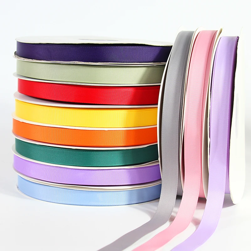 Ribbon Stock Wholesales 1 Inch 25mm 19 Sizes 196 Solid Colors Grosgrain ...