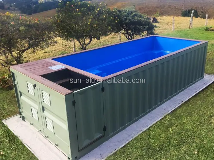 Modern Luxury Outdoor Shipping Container Swimming Pool For Sale Outdoor ...