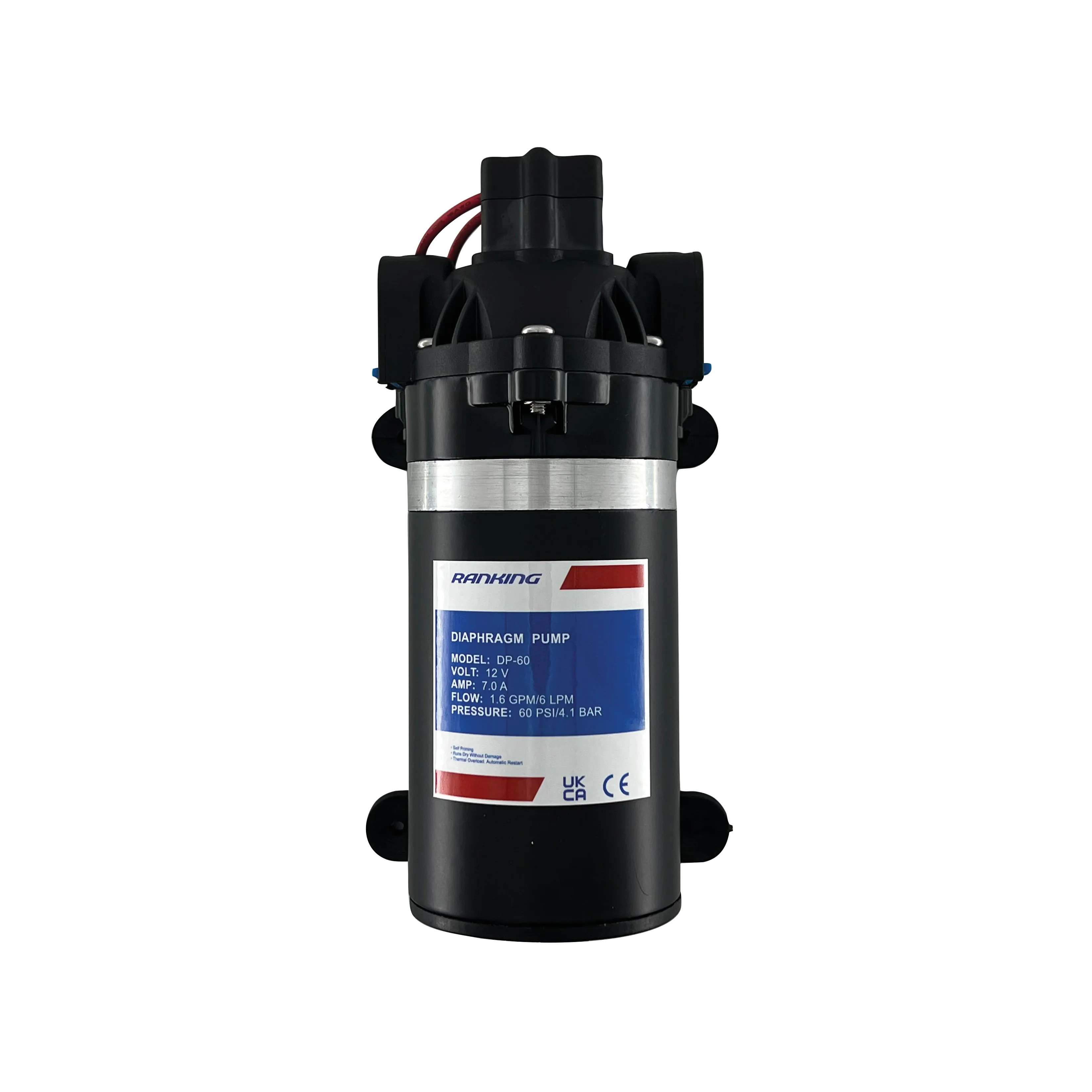 DP-160 Diaphragm Pump - 160PSI High Pressure Booster