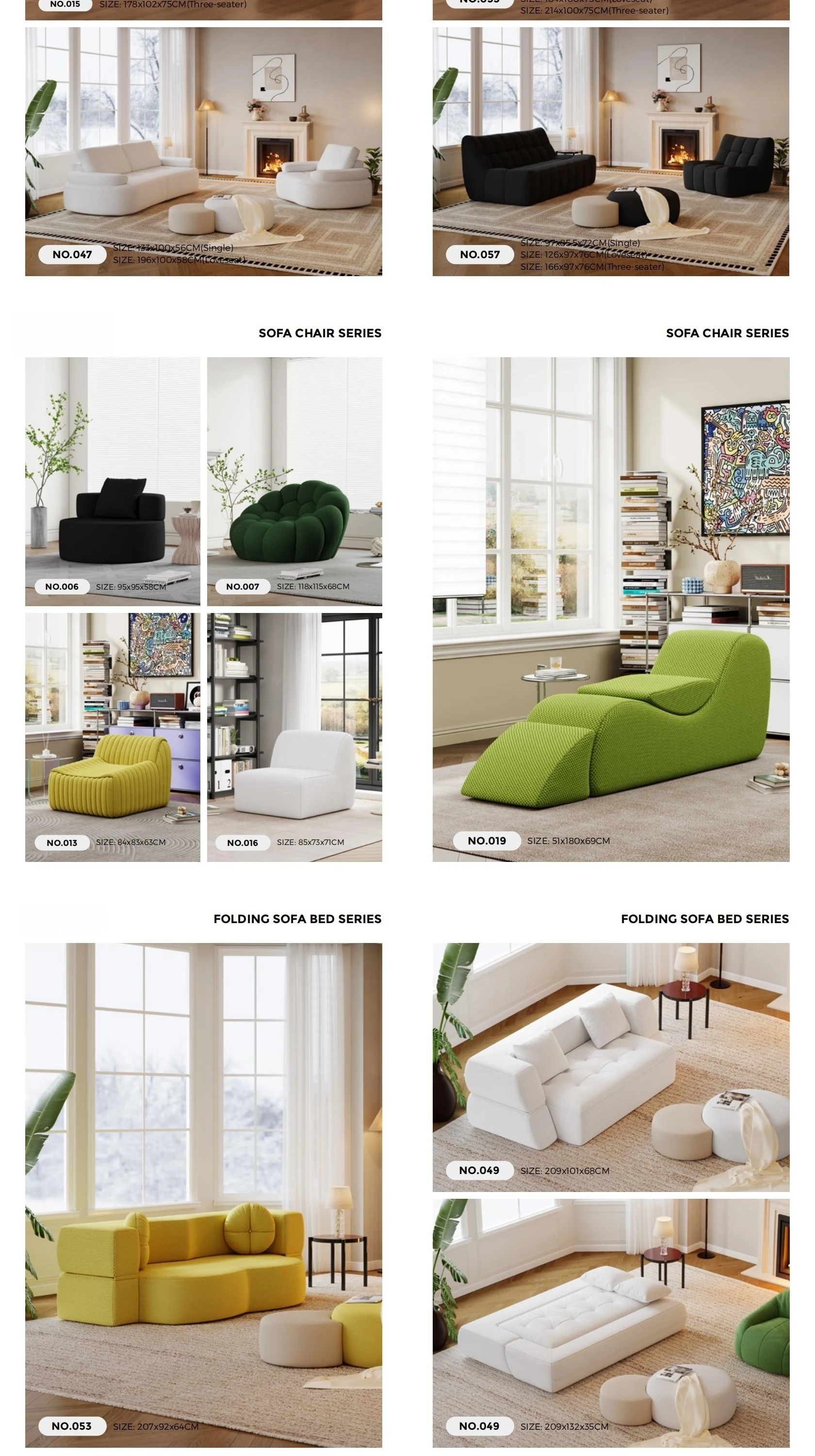 Compressed Sectional U Shape Compression Sofas for Living Room