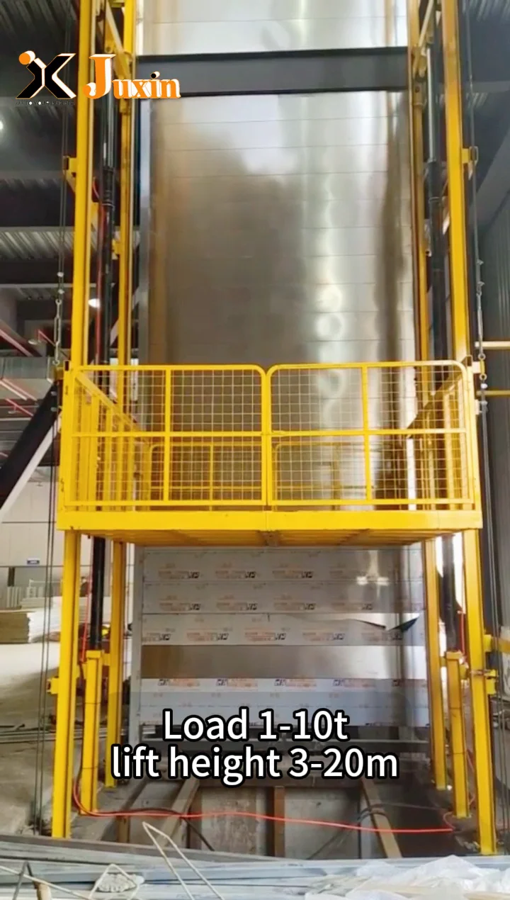 Small Warehouse Wall Mounted Cargo Lift Platform Working Platform Lift ...