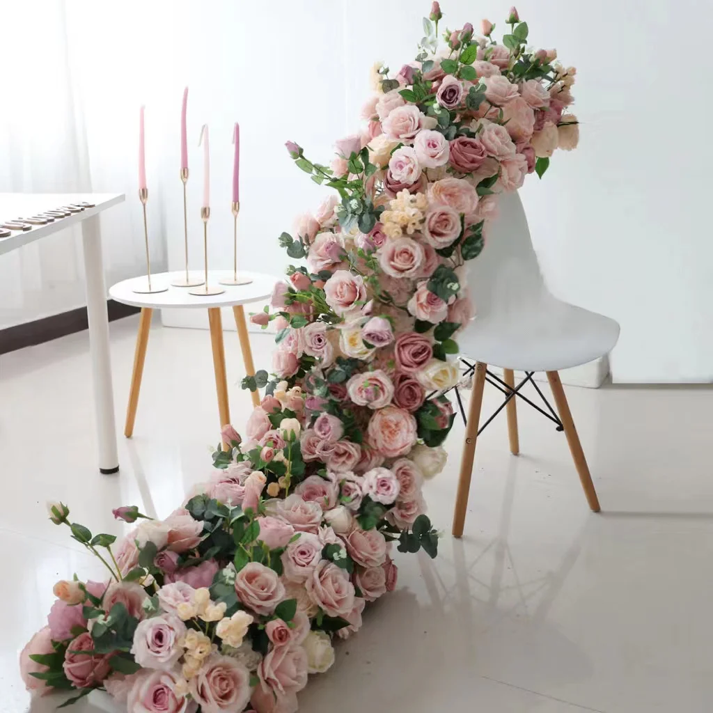 Customized Romantic Artificial Flower Centerpieces for Tables - OEM