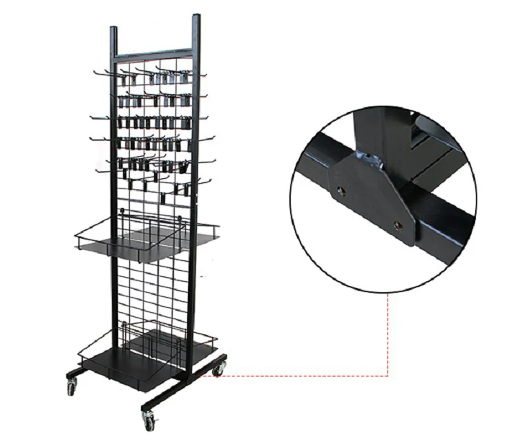 Metal Double Sided Display Stand - Ideal for Retail Shops