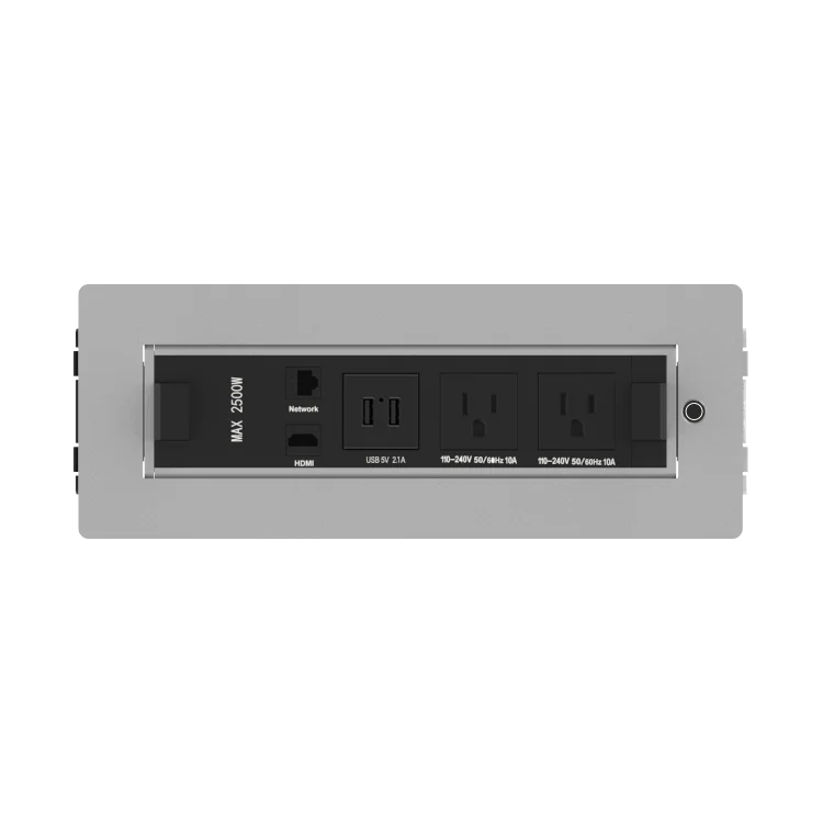 Universal Desktop Rotatable Sockets Set Outlet Desk Power Extension ...