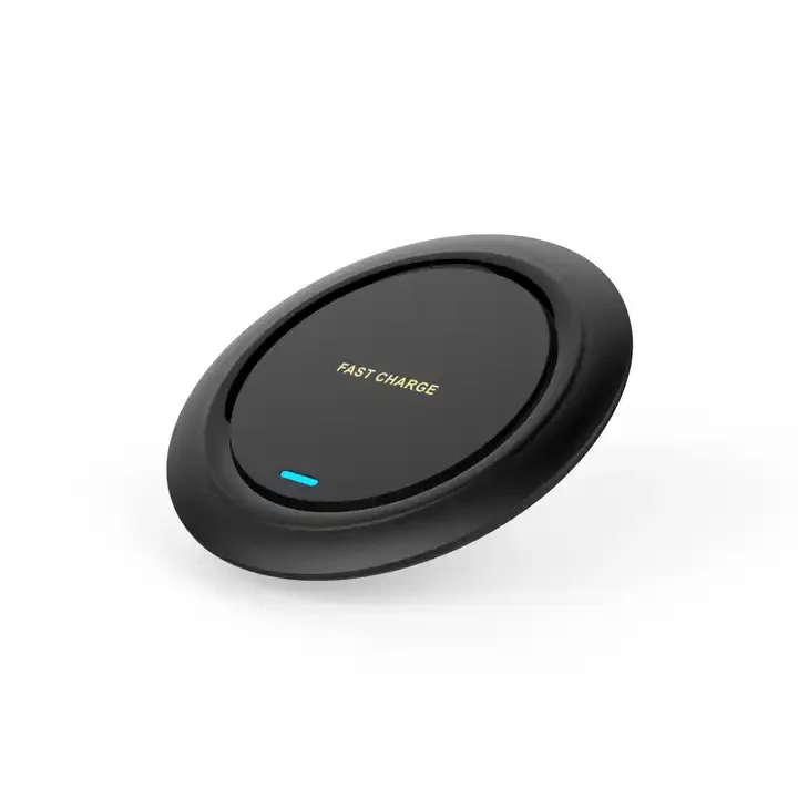 Qi High Slim Thin Round Wireless Charger For Mobile Phones Charger Base ...