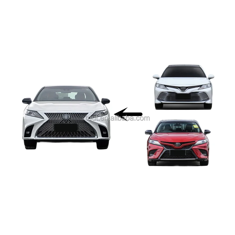 Front Bumper For Toyota Camry Convert To Lexus Upgrade Ls600 Style ...