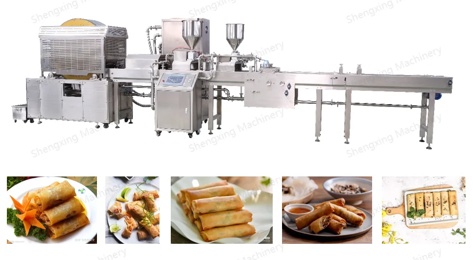 Tomatic Spring Roll Machine Full Automatic Spring Rolls Machine ...