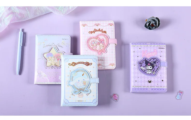 A6卡哇伊我的旋律肉桂记事本kuromi异形磁扣学生笔记本卡通计划手帐儿童礼物 - Buy 三丽鸥a6笔记本,三丽鸥开心计划手册可爱卡通异形磁 ...