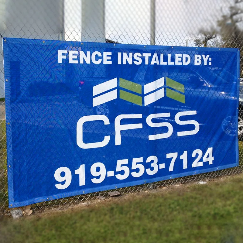 Outdoor Fence Advertising Pvc Vinyl Print Banner For Promotion Printed ...