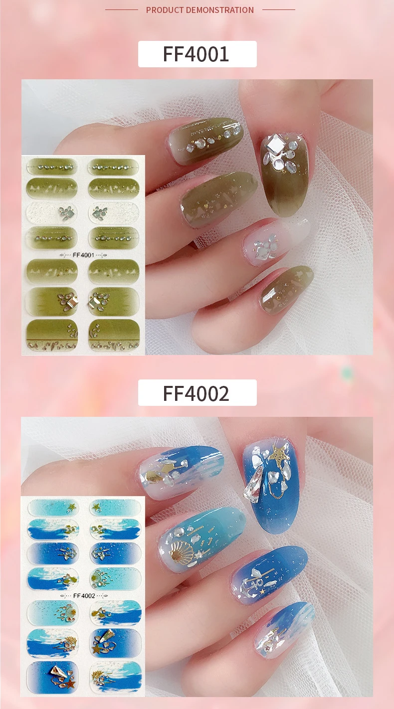 High Quality Nail Sticker High Beauty European And American Multi ...
