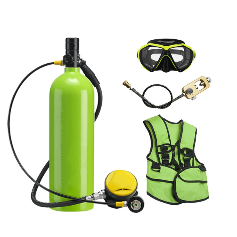 Scuba Diving Tank Cylinder 2l Swimming Aluminum Oxygen Compressed Air ...