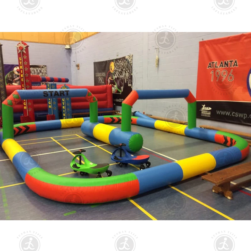Outdoor Competitive Sport Car Racing Track Didi Car Inflatable Surround ...