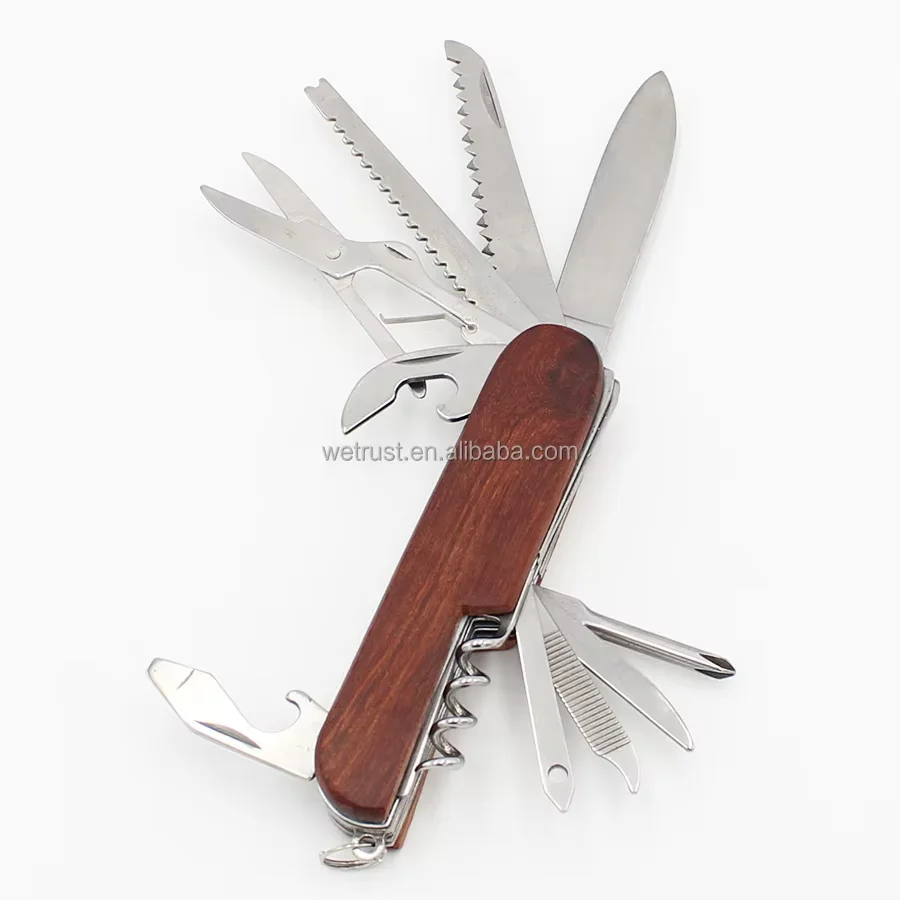 Folding Knives With Multi Tool Outdoor Hunting Survival Camping Pocket ...
