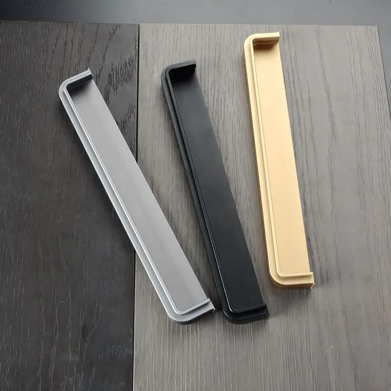 Edge Sealing Side Mounted Cabinets Wardrobe Doors Concealed Handles ...