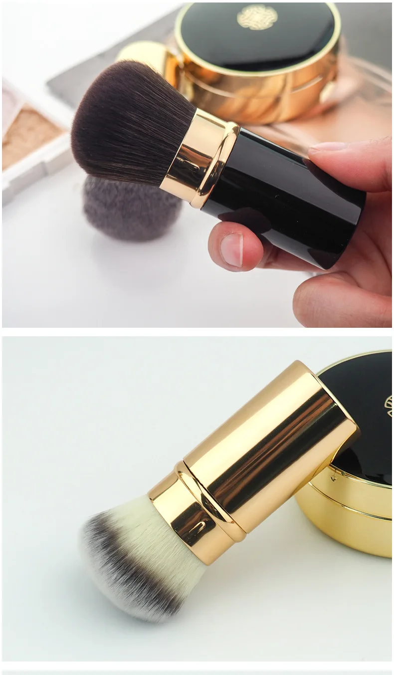 Catboy High Quality Retractable Kabuki Powder Brush Foundation Makeup ...