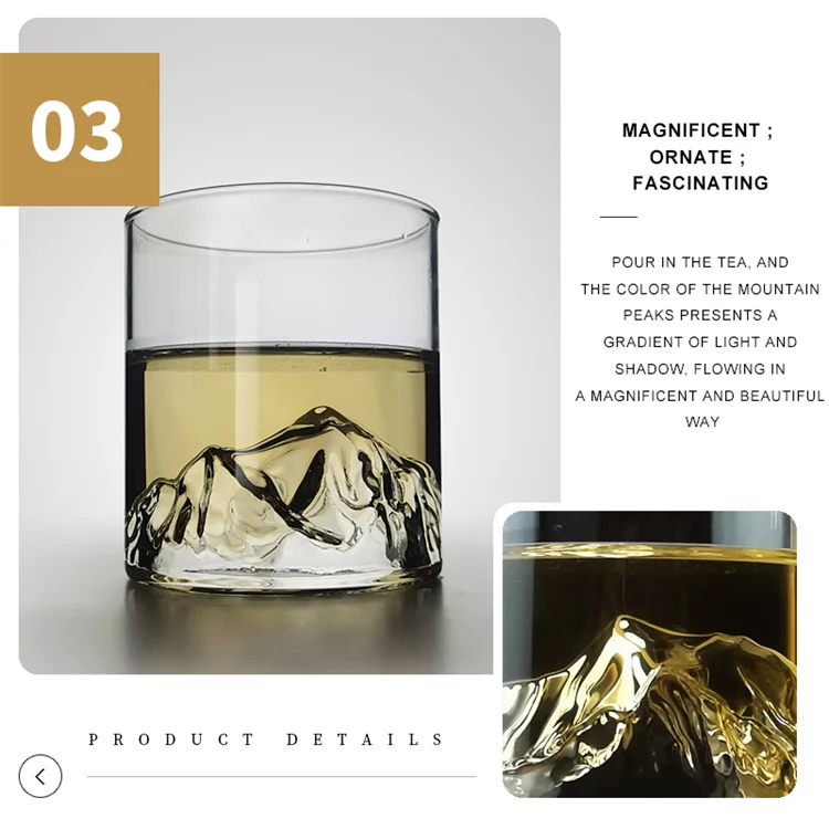 Creative Chinese Style 170ml 300ml High Borosilicate Glass Design Cup