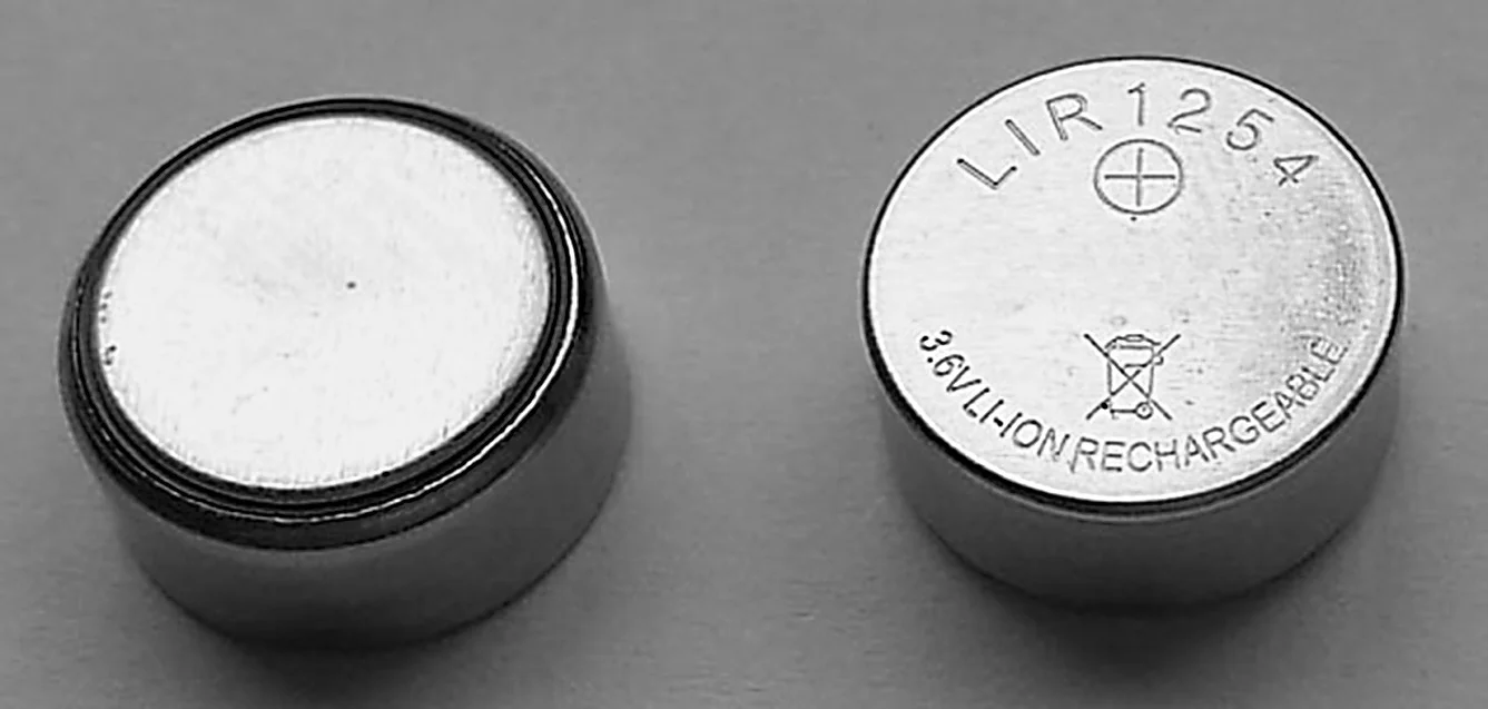 Hot Selling Lir2450 3.6v 110mah Lithium Li-ion Rechargeable Button Cell ...