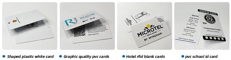 High Quality Printable CR80 Sublimation Plastic White Id Business Blank ...