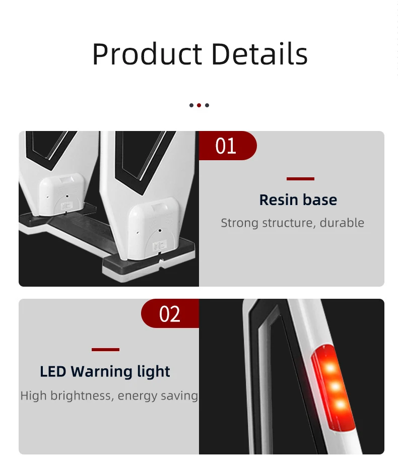 Retail Anti-theft EAS Antenna Gate Library EAS Checking System EM Anti ...