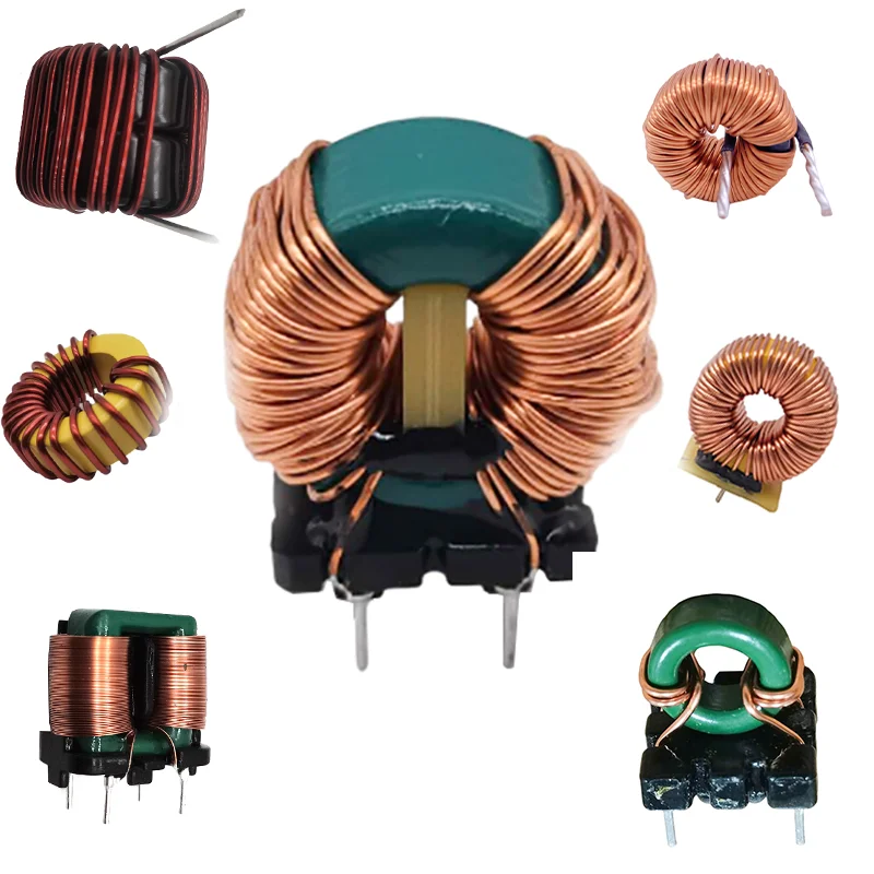 High Current High Power Toroidal Coil Inductor Flat Copper Wire Ferrite ...