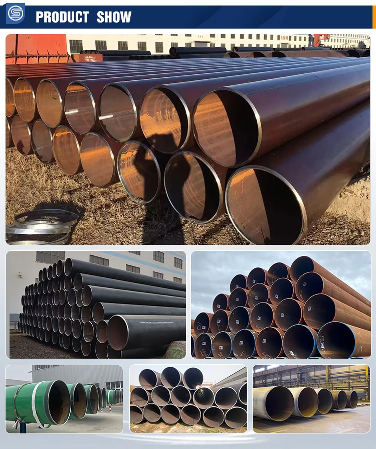 Large Diameter Large-sized Straight Seam Lsaw Ssaw Spiral Welded Weld ...