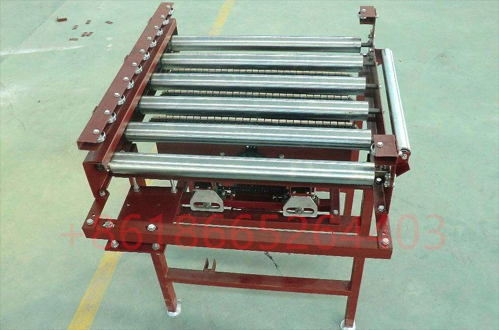 Industrial 90 Degree Pop up Belt Chain Roller Transfer System