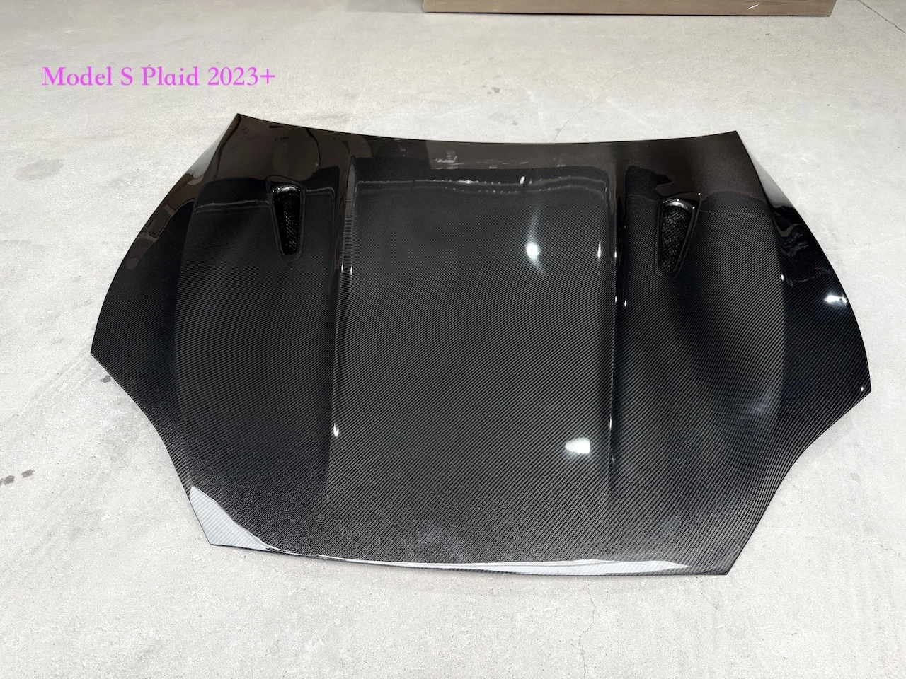 MRD Carbon Fiber Hood for Tesla Model S 2016-2019 & 2023+ | Lightweight ...