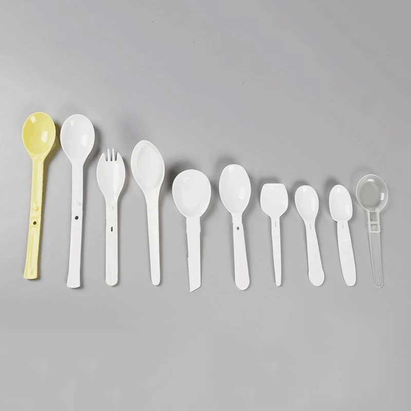 Hot Sale Individually Packaged Dessert Pudding Spoon Disposable Plastic ...