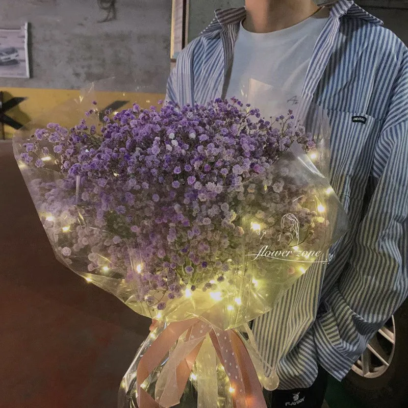 Korean Paper for Flowers - Cellophane LED Light Wraps