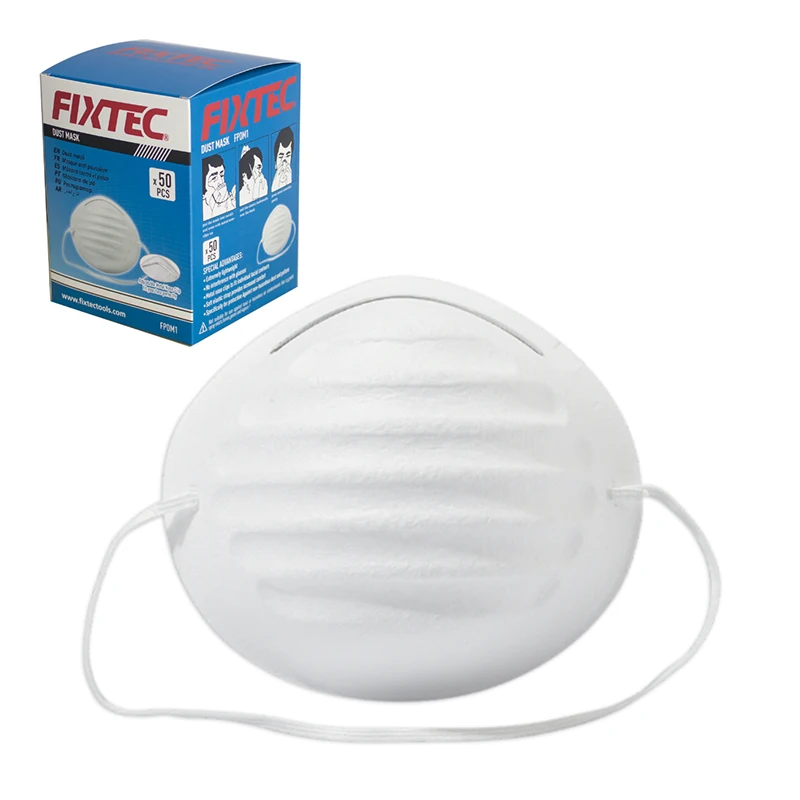 FIXTEC Industrial Low Breathing Resistance Dust Working Mask Safety ...