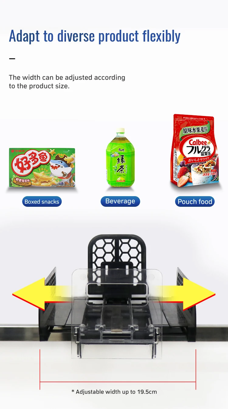 Supermarket Metal Spring Loaded Shelf Pusher - Buy Spring Loaded Shelf ...