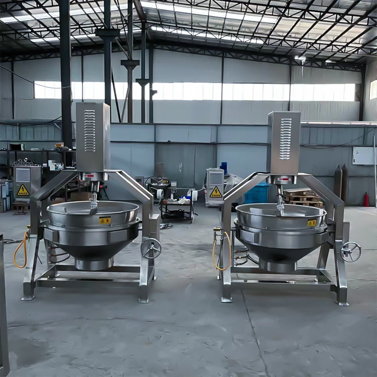 Stainless Steel Electric Double Jacketed Cooker Mixer 50L/100L/200L New ...