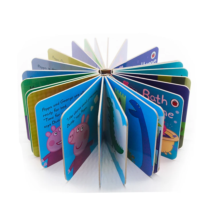 Full Color Board Books for Kids Publishing Services Factory Custom ...