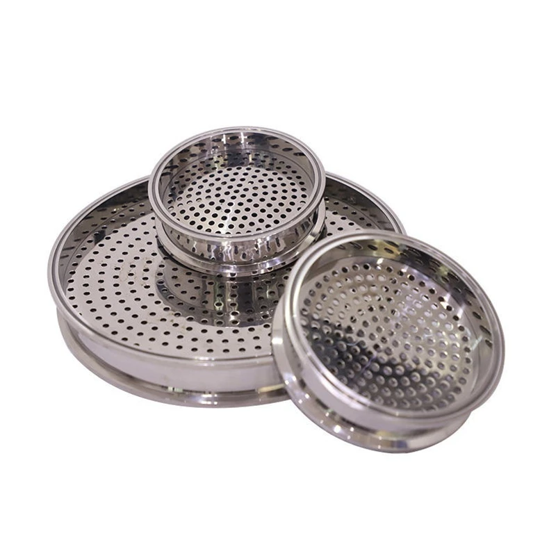 Sanitary SS304 Stainless Steel Polished Forged Tri Clamp Filter Plate ...