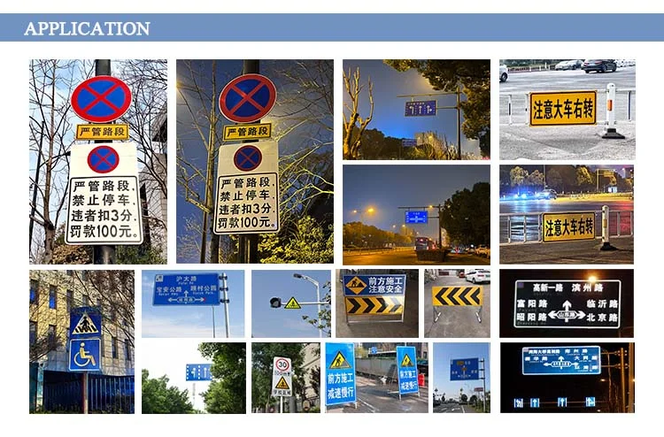 Traffic Safety Traffic Warning Signs Road Signs for Enhanced Visibility ...