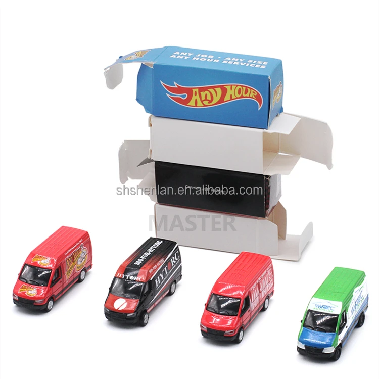 1:87 Scale Model Van Truck Model Van Toys Mini Van Model Boy Child Gift ...