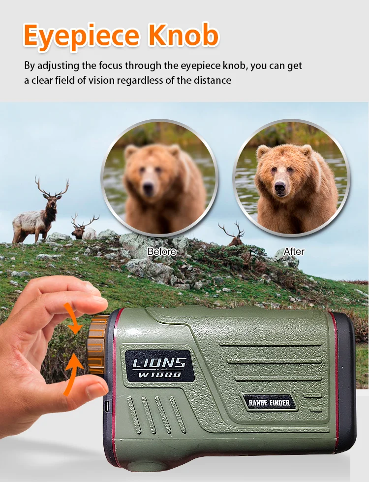 Imeter 1000/2000/3000m Laser Rangefinders - Precision Hunting