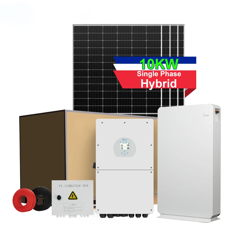 Residential Complete Hybrid off Grid Solar Power System
